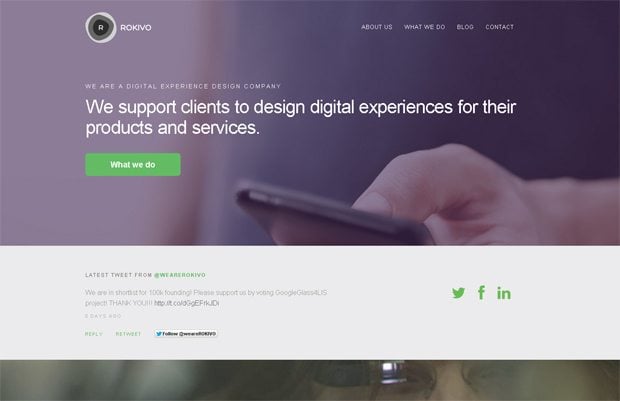 Excited with Trendy Color of 2014. Showcase of Purple Websites ...