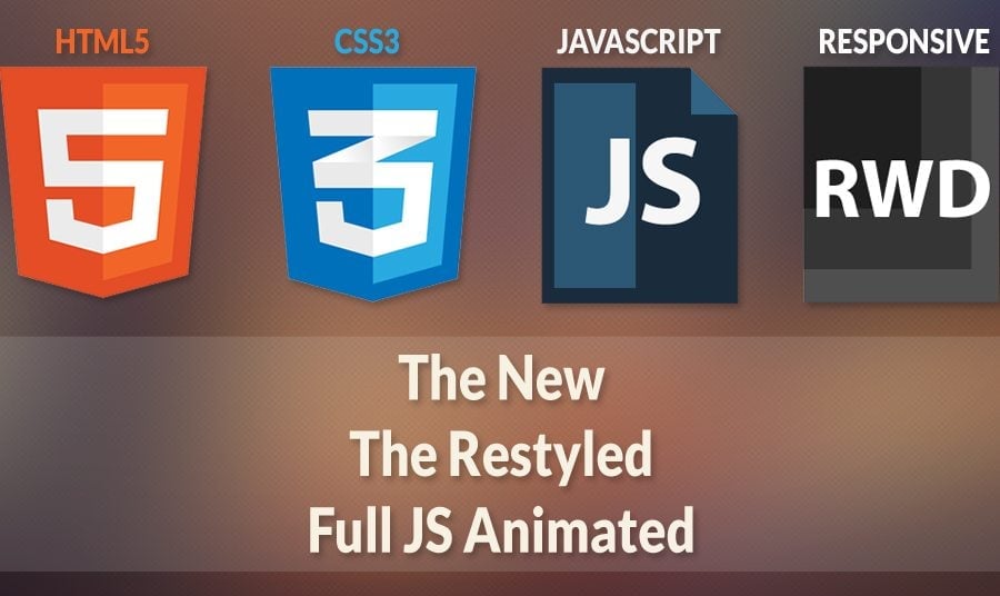 Full JS Animated Templates Renewed. New Features in Top-Quality ...