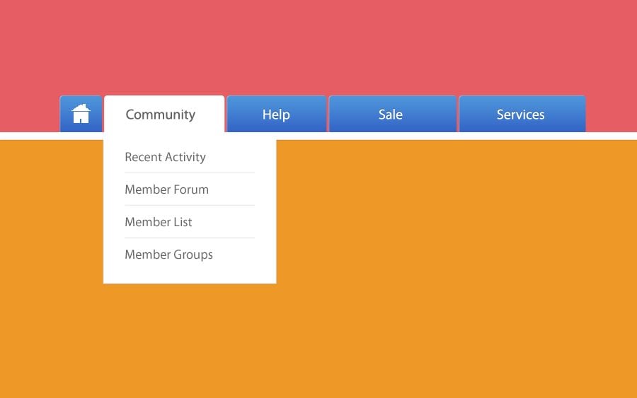 Ginger Up Your Websites with Free CSS3 Drop Down Menus - MonsterPost