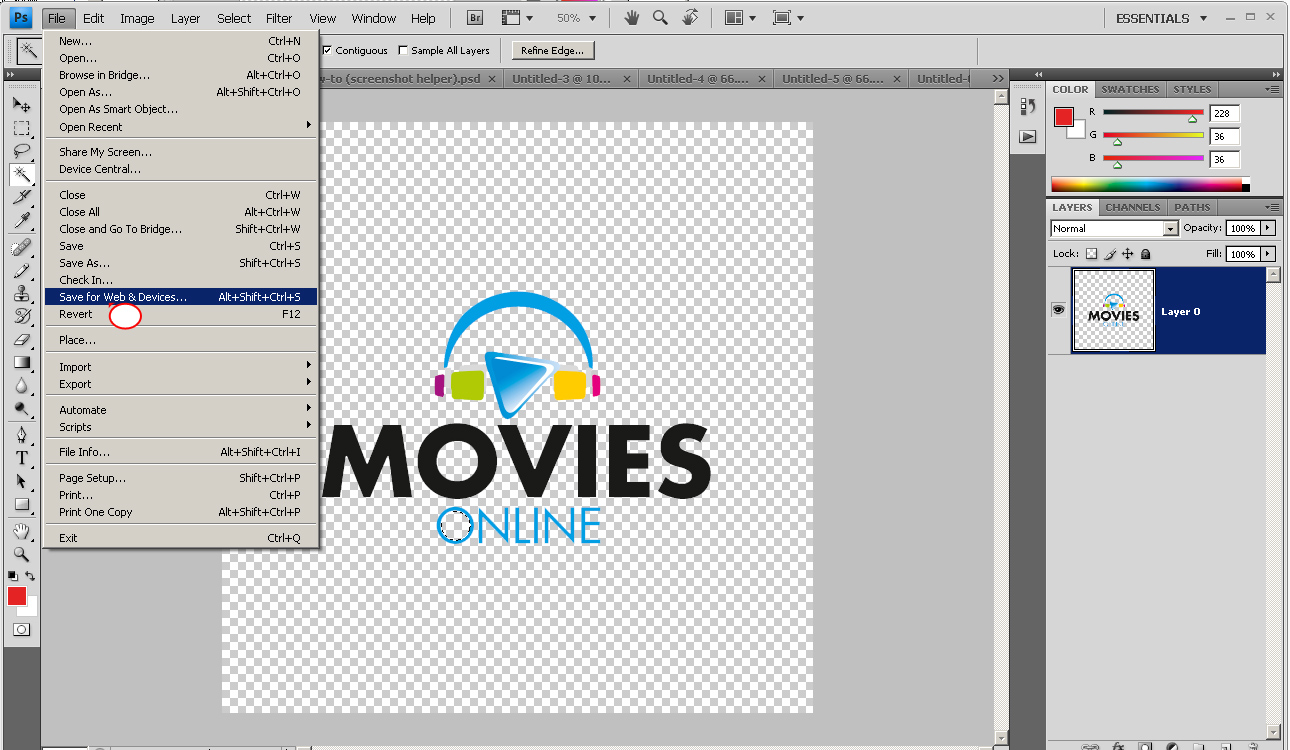 Photoshop How To Make Image Transparent Template Monster Help