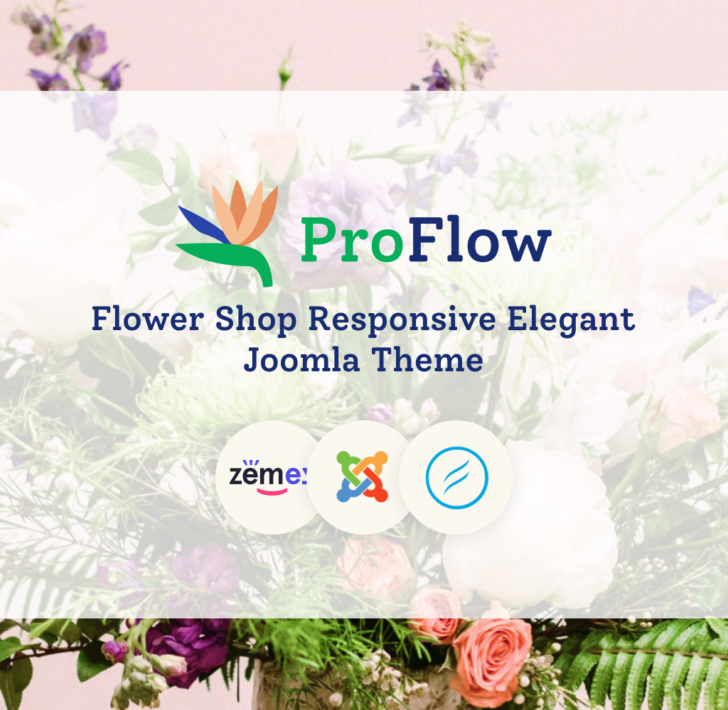 Flower Shop Joomla Theme
