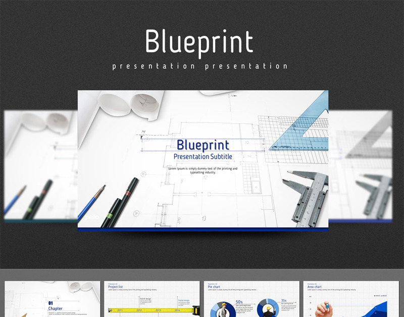 Plantilla de PowerPoint - plano #100125 - TemplateMonster