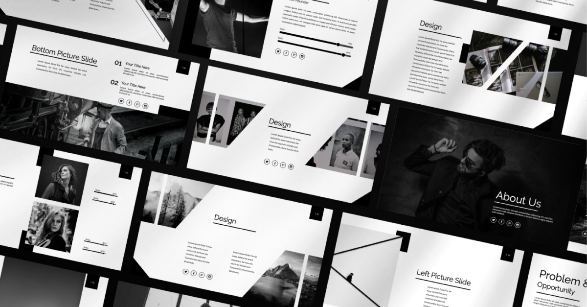 Silent Google Slides #100764 - TemplateMonster