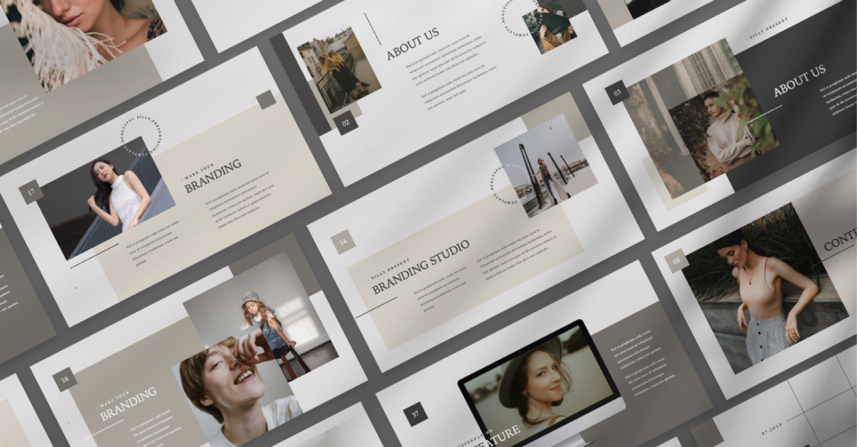 Silly Presentation Google Slides #100760 - TemplateMonster