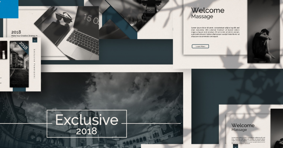 Exclusive Presentation PowerPoint template - TemplateMonster