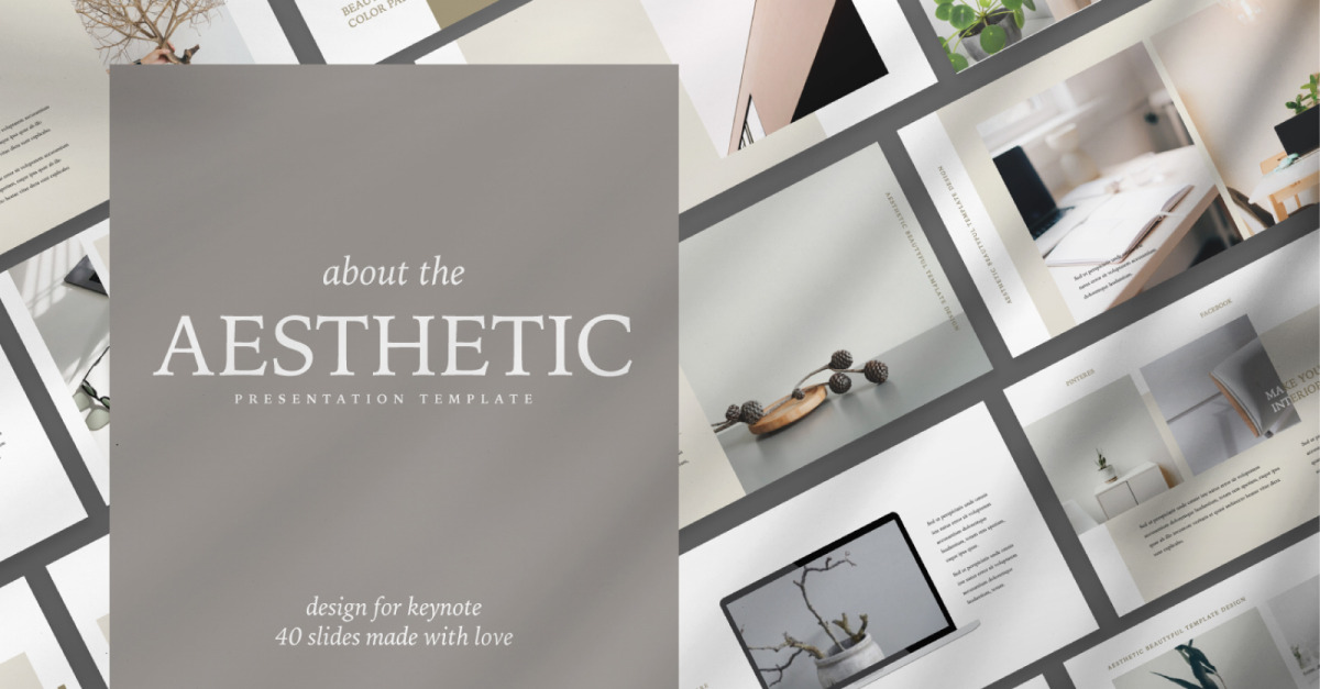 Modèle PowerPoint de présentation esthétique