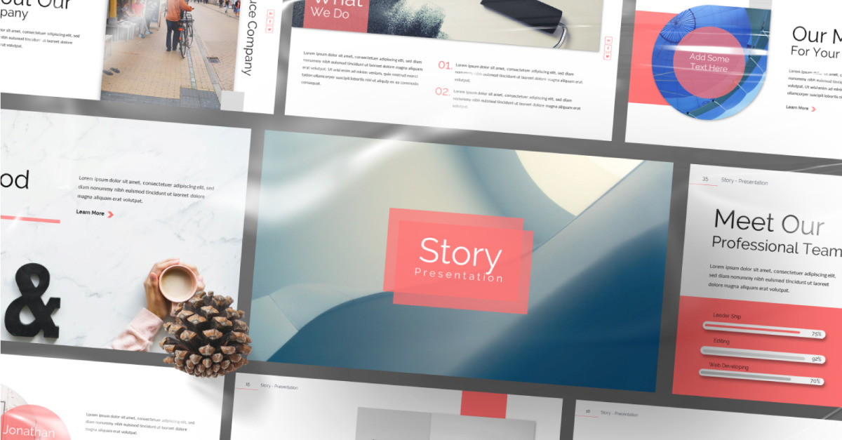 Présentation de l'histoire Google Slides