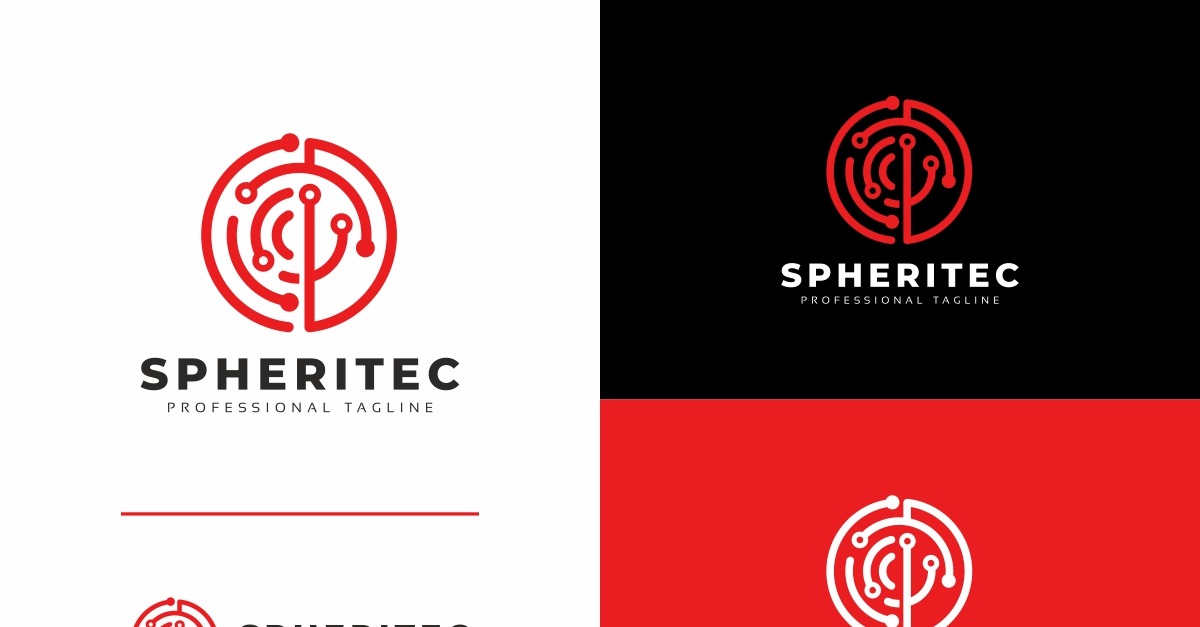 Sphere Tech Logo Template #101126 - TemplateMonster