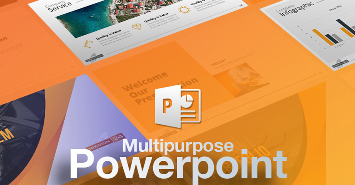 _Computer & IT Services PowerPoint template - TemplateMonster