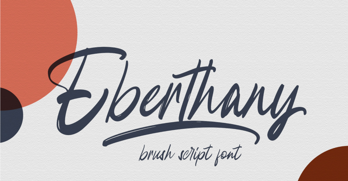Ebernathy Cursive Font #101440 - TemplateMonster