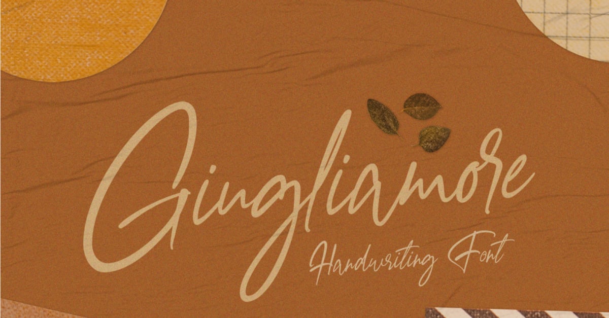 Giugliamore Cursive Font #101442 - TemplateMonster