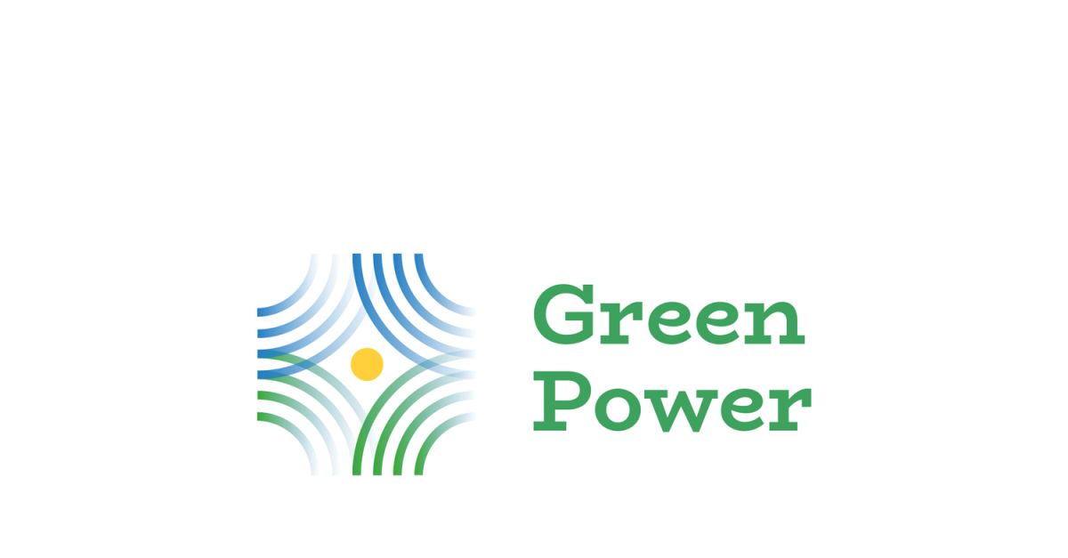 Green Power Logo Template #102041 - TemplateMonster
