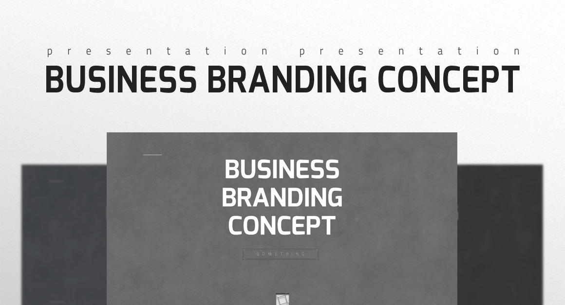 Business Branding Concept PowerPoint template