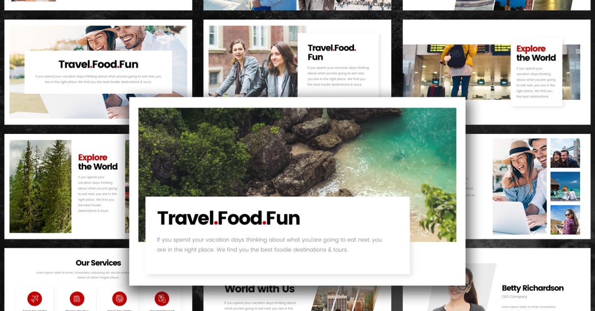 Dolan - Travel Tour PowerPoint template - TemplateMonster