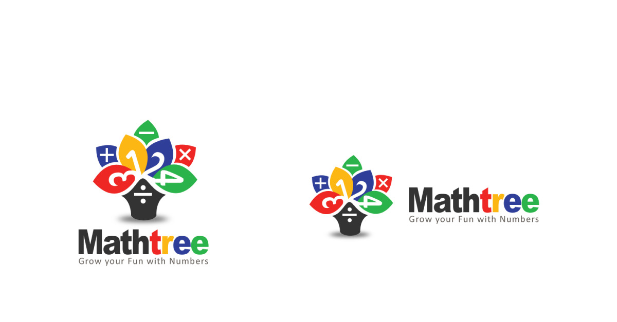 Mathtree Logo Template #102281 - TemplateMonster