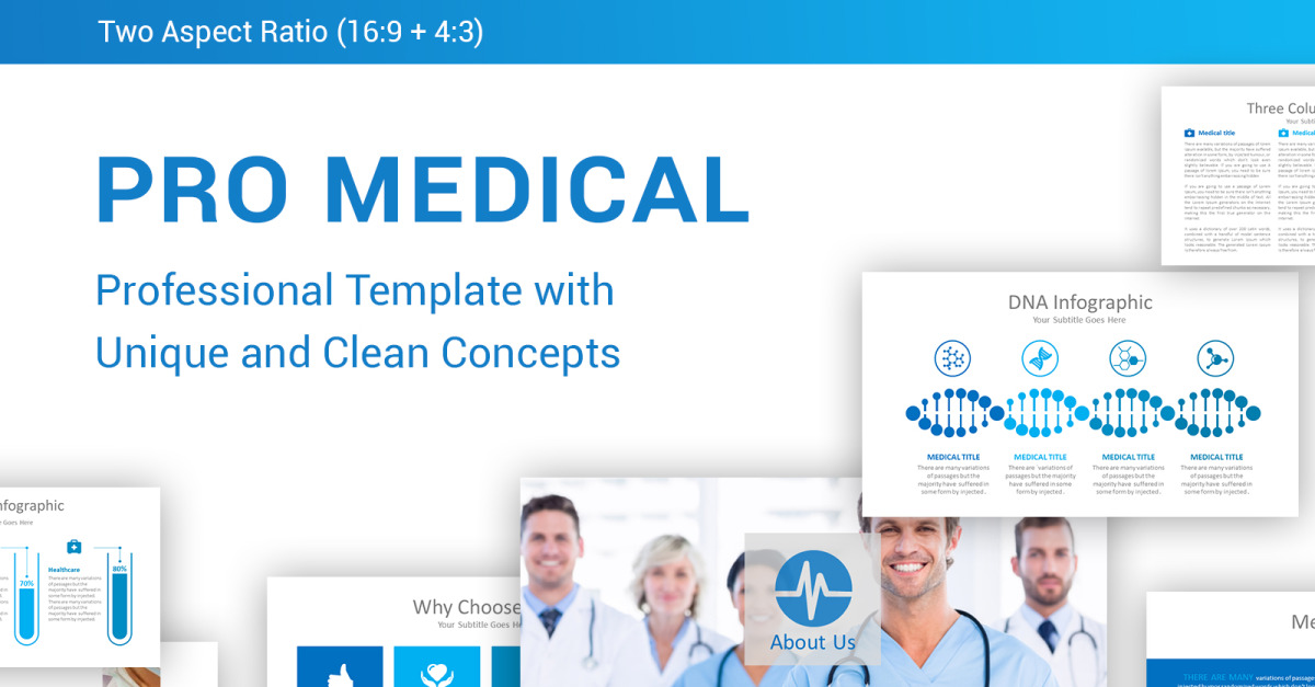 Pro Medical Presentation PowerPoint template