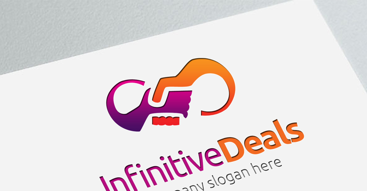 Infinitive Deals Logo Template #102530 - TemplateMonster