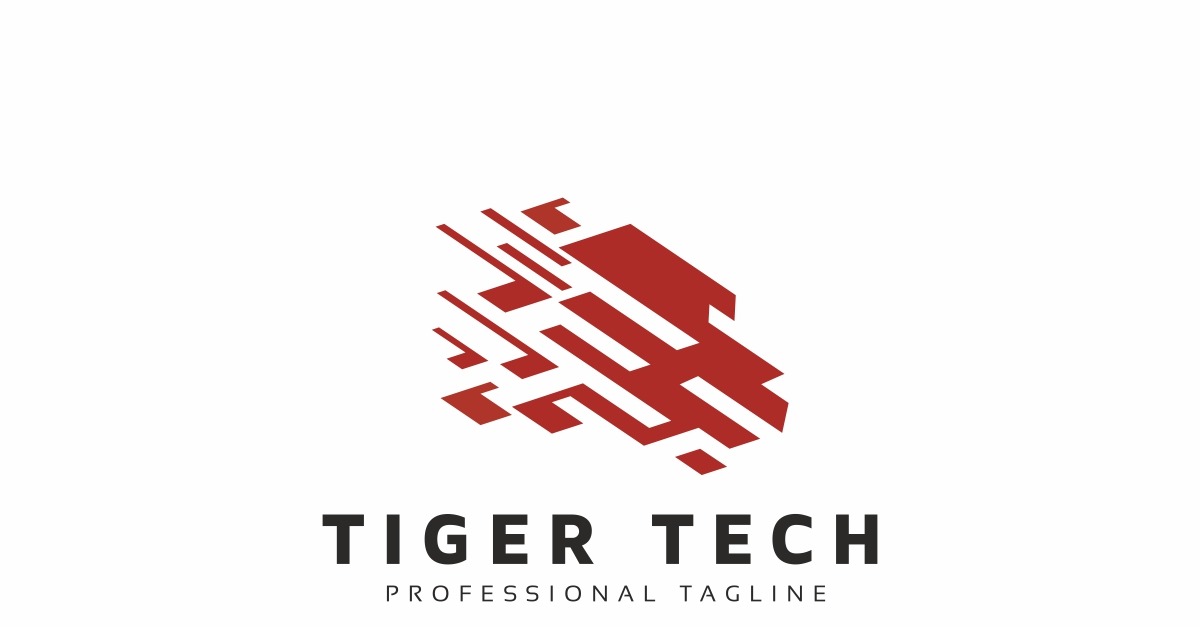 Tiger Tech Logo Template #102948 - TemplateMonster