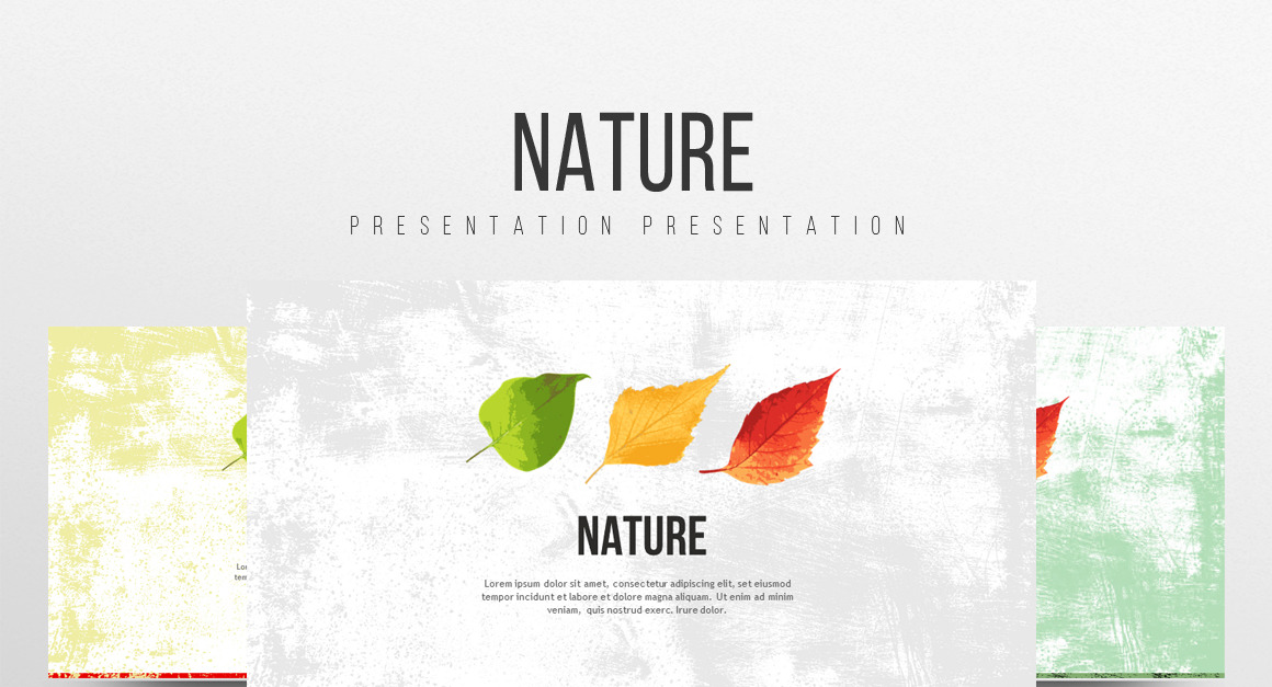 Natura szablon PowerPoint #103084 - TemplateMonster