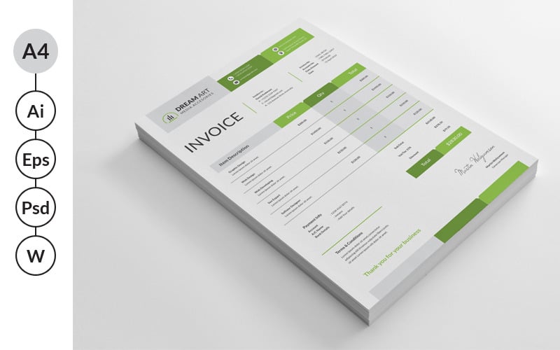 Creative Invoice - Corporate Identity Template