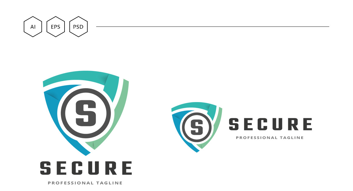 Secure Letter S Logo Template #105104 - TemplateMonster