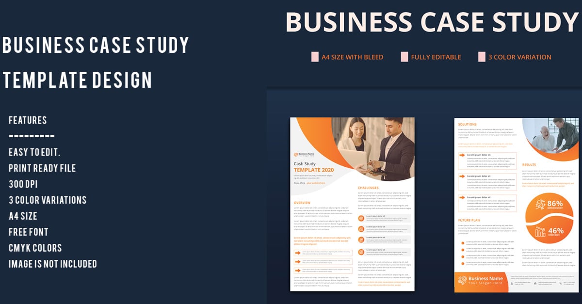 Business Case Study Analysis - Corporate Identity Template