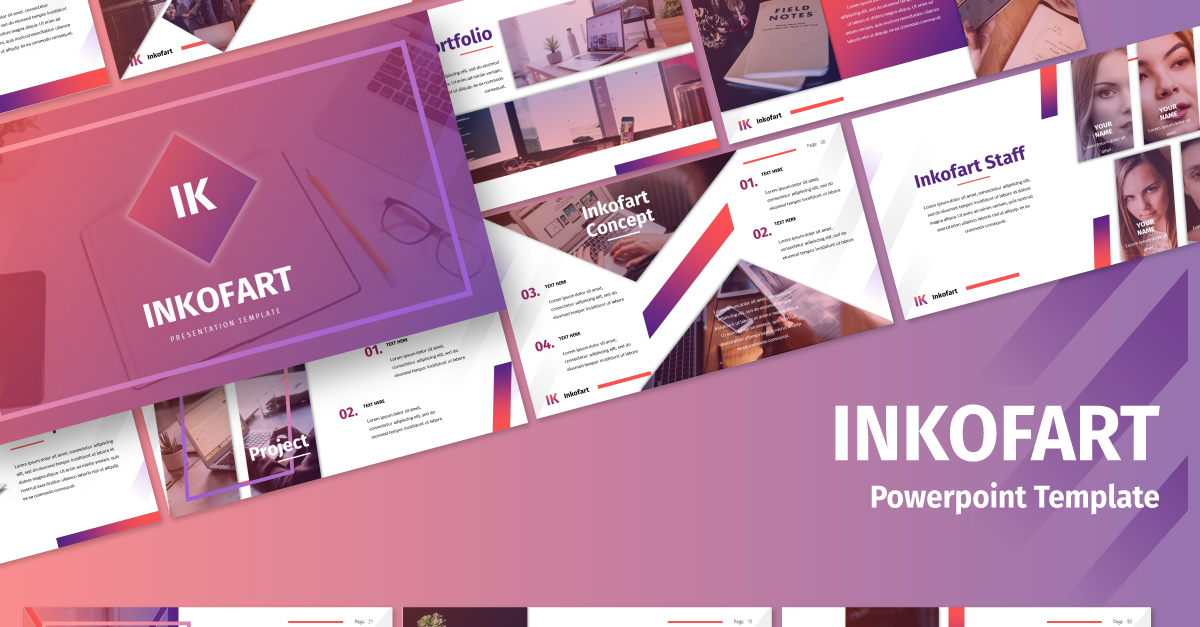 Inkofart - Multi Purpose PowerPoint template