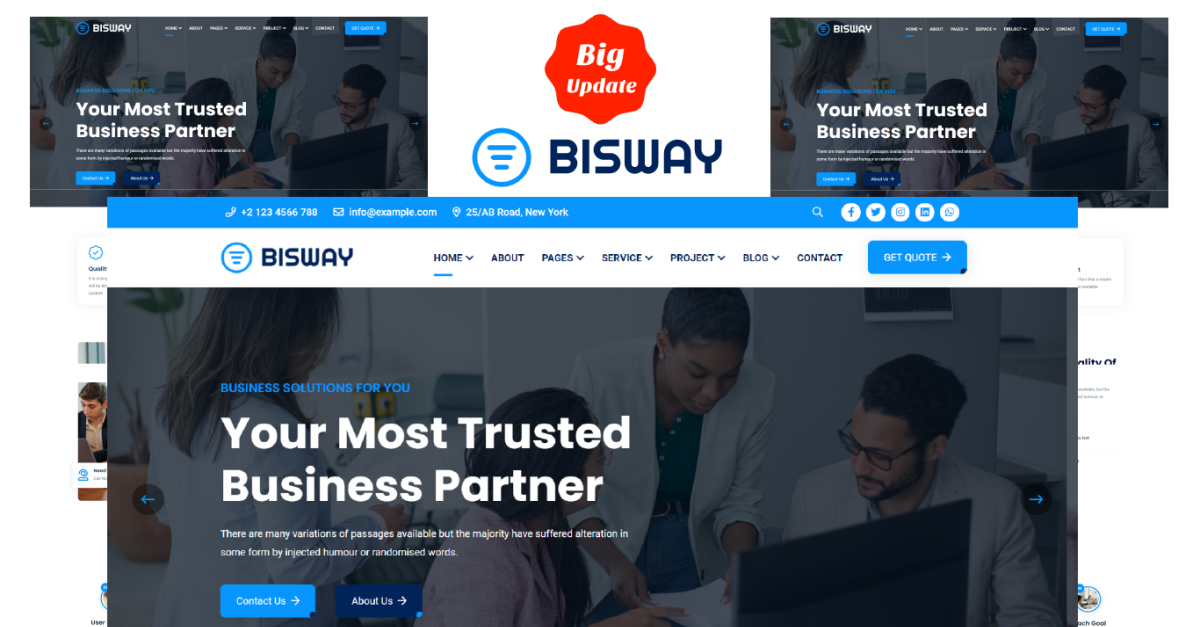 Bisway-Business and Corporate Html5 Website Template