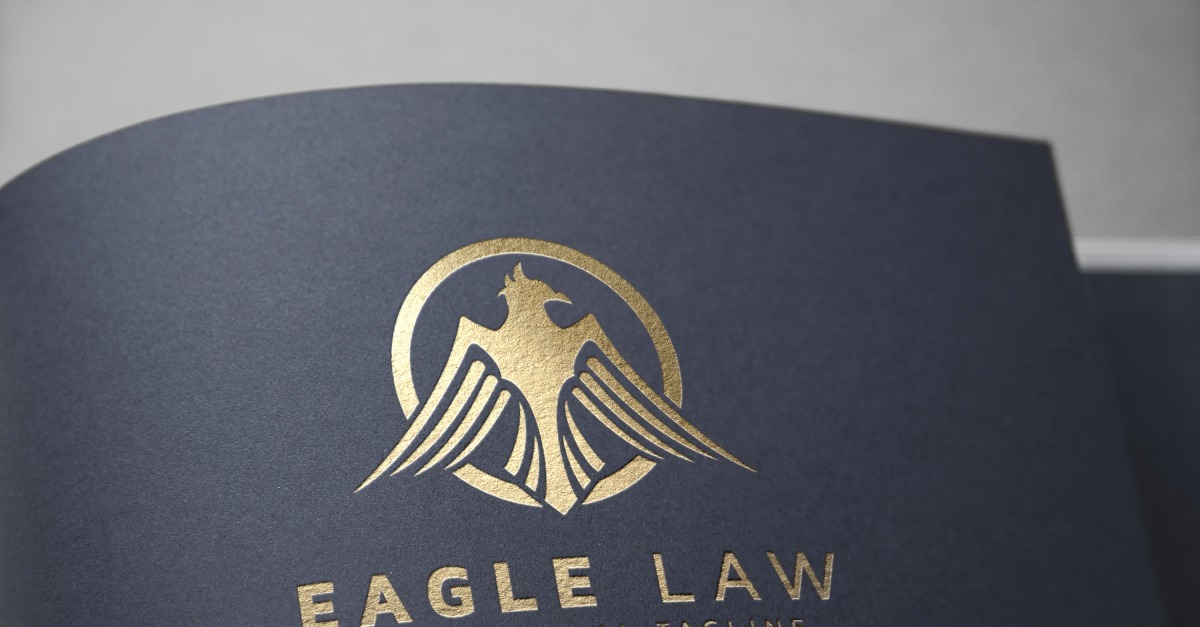 Eagle Law Logo Template #108037 - TemplateMonster