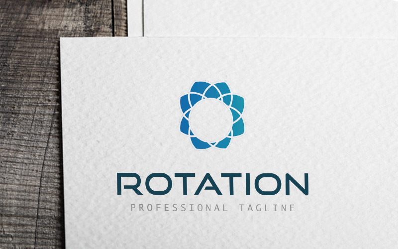 Rotation Logo Template #108055 - TemplateMonster