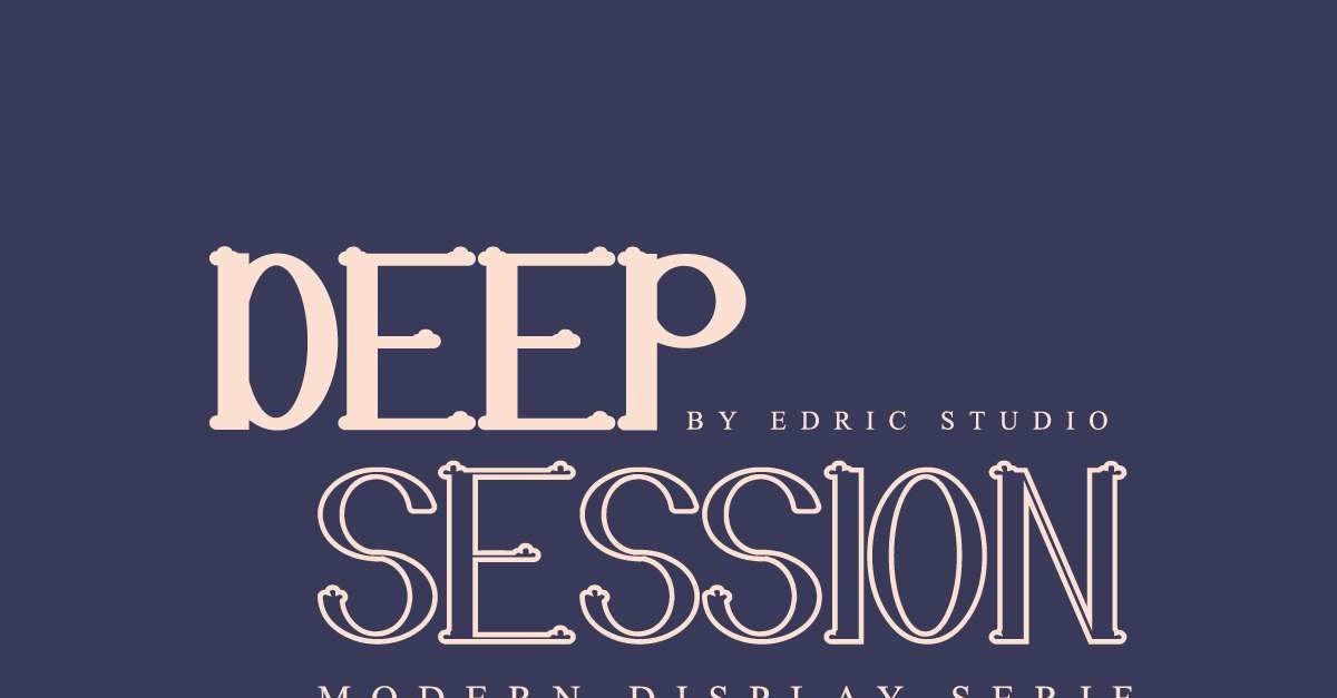 Deep Session Font #108555 - TemplateMonster