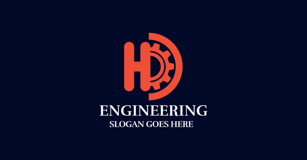 Engineering Logo Template #109225 - TemplateMonster