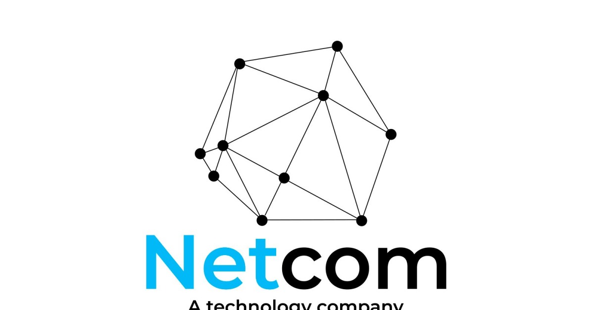 Modelo de logotipo da Netcom Technologics - TemplateMonster