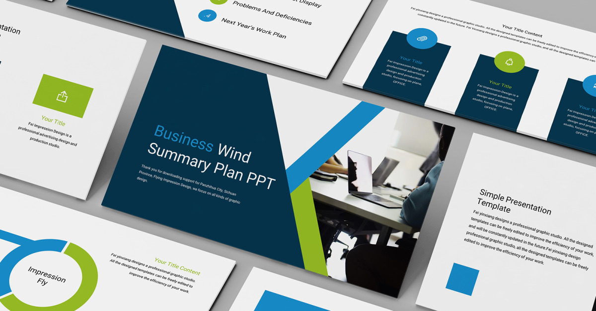 General Business Company PowerPoint template