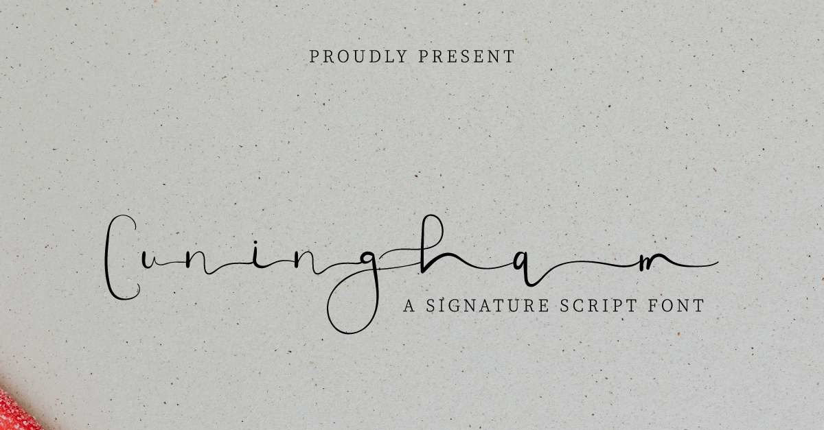 Cuningham Font #110789 - TemplateMonster