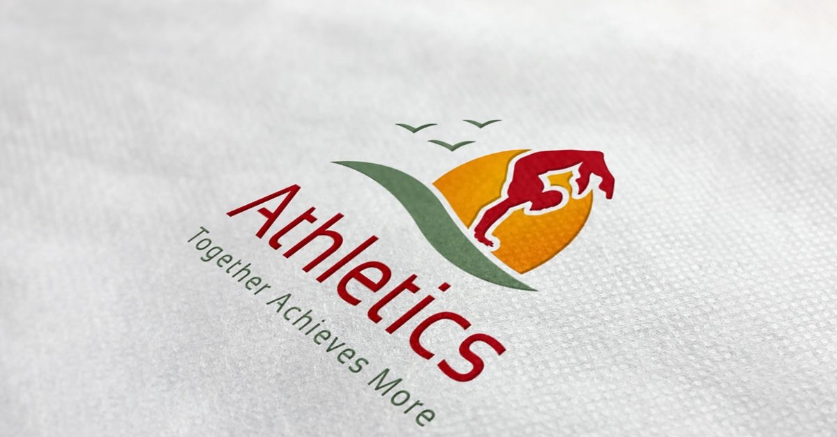 Athletics Logo Template #110903 - TemplateMonster