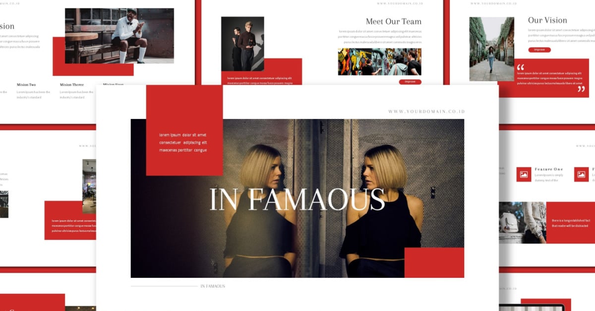 In Famous Google Slides #111720 - TemplateMonster