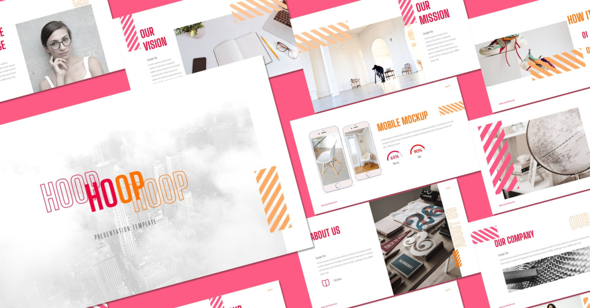 Aro plantilla de PowerPoint #111827 - TemplateMonster