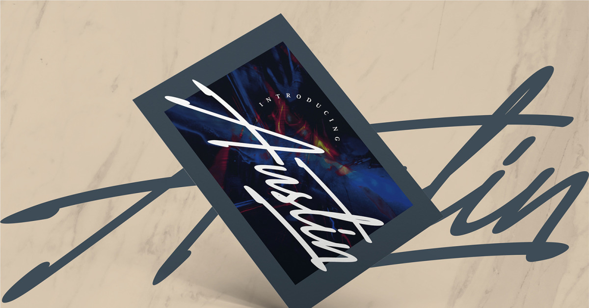 Austin | Eine handschriftliche Schrift - TemplateMonster