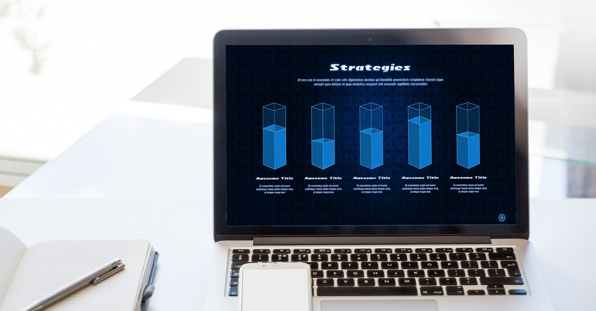 Max-Tech Technology Presentation PowerPoint template