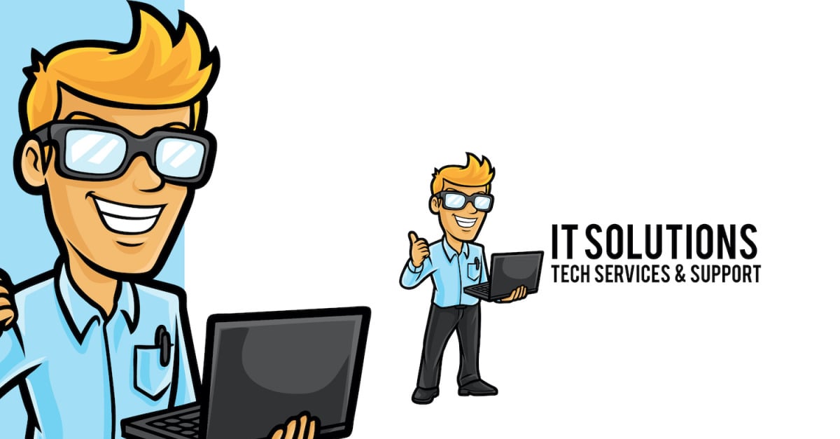 IT Service Logo Template #113146 - TemplateMonster