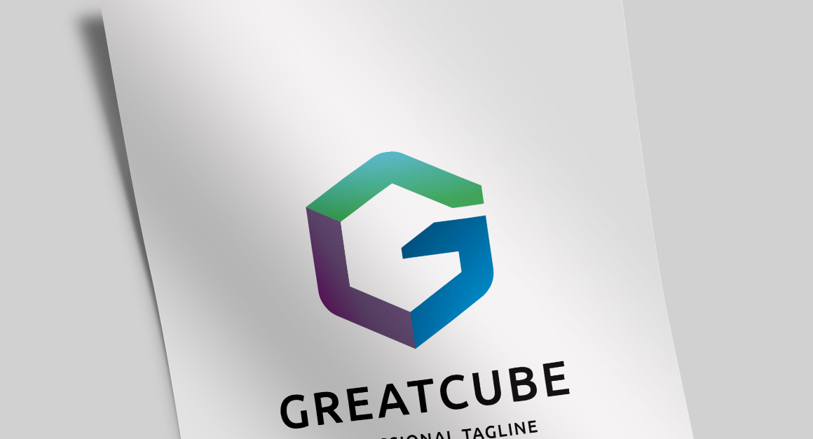 Great Cube Letter G Logo Template #113348 - TemplateMonster