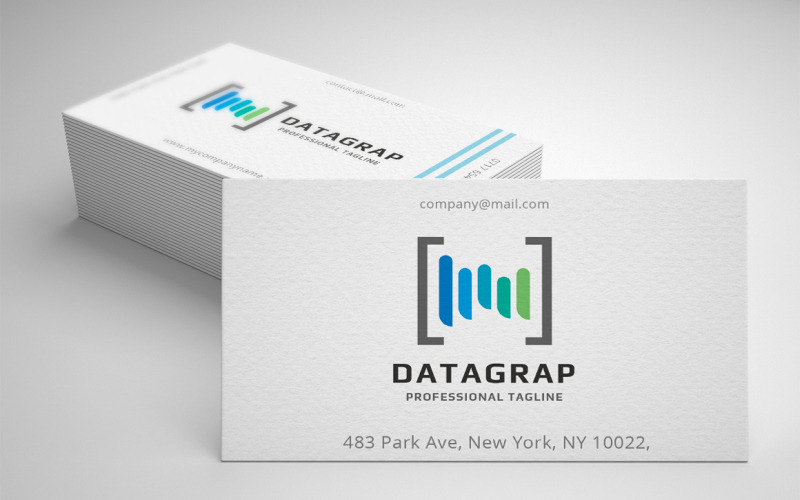 Data Graphics Logo Template #113635 - TemplateMonster