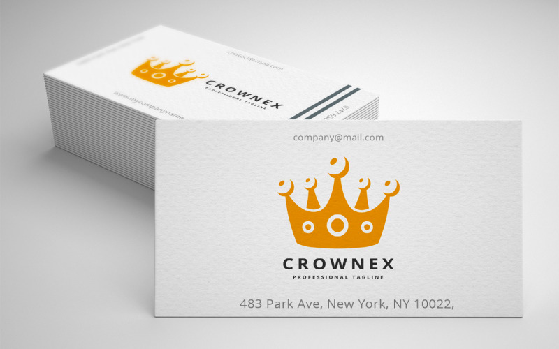 Tech Crown Logo Template #113637 - TemplateMonster