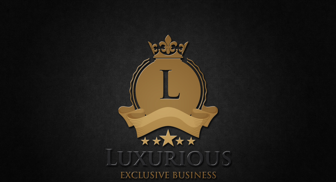 Luxurious v.2 Logo Template #114179 - TemplateMonster
