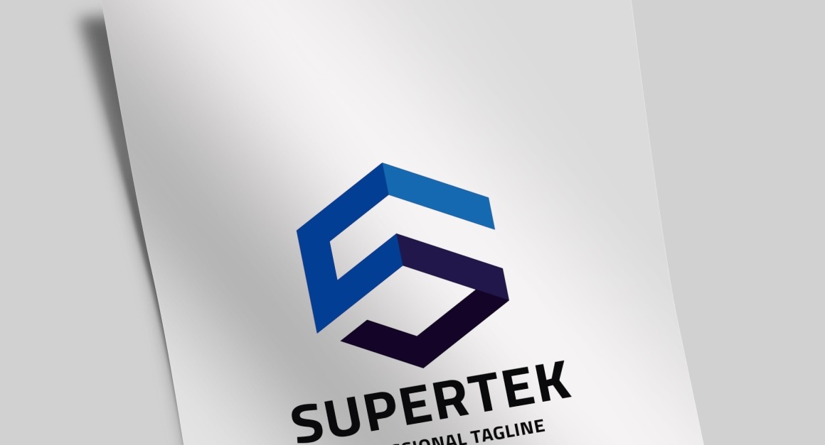 Supertek Harf S Logo Şablonu #114195 - TemplateMonster