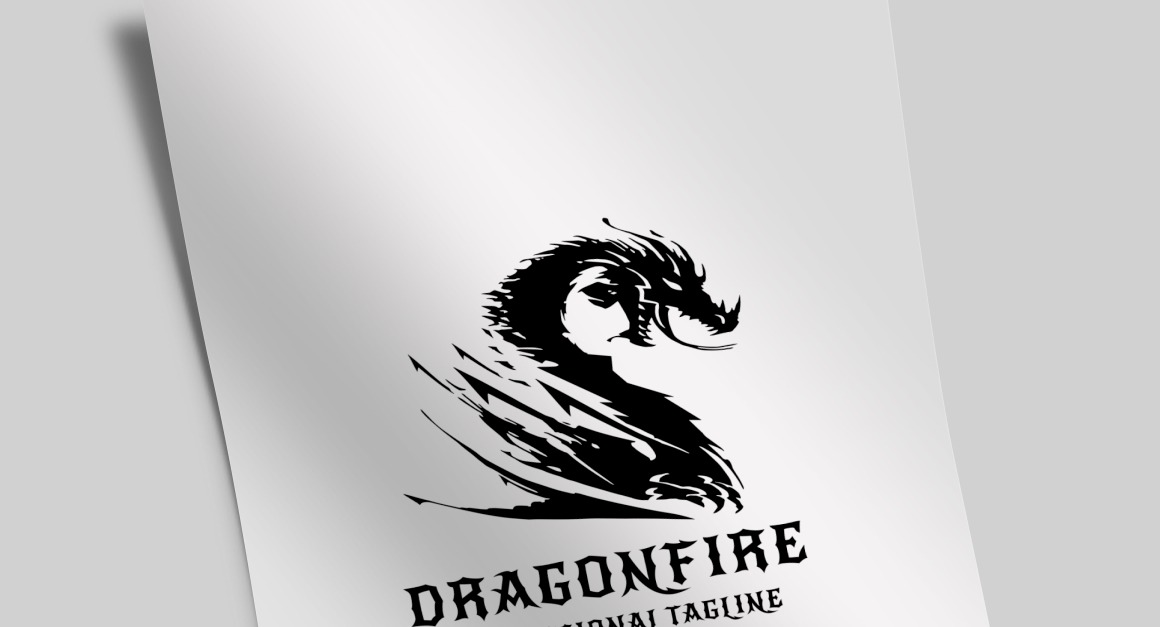 Dragon Fire Logo Template #114392 - TemplateMonster