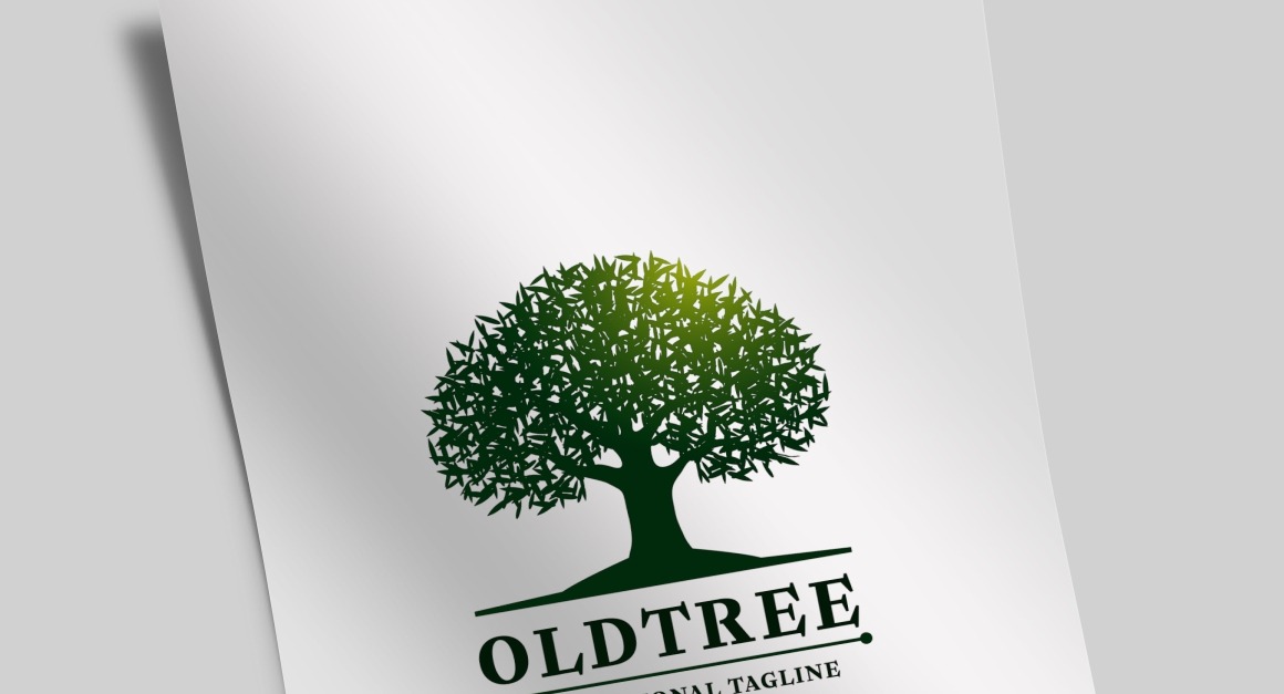 Old Tree Logo Template #114399 - TemplateMonster
