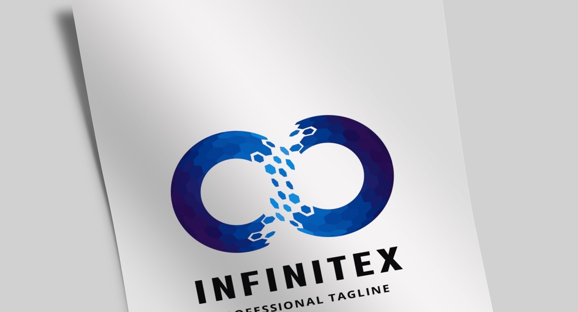 Pixel Infinity Logo Template #114318 - TemplateMonster