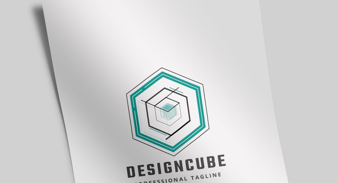 Design Cube Logo Template #114444 - TemplateMonster
